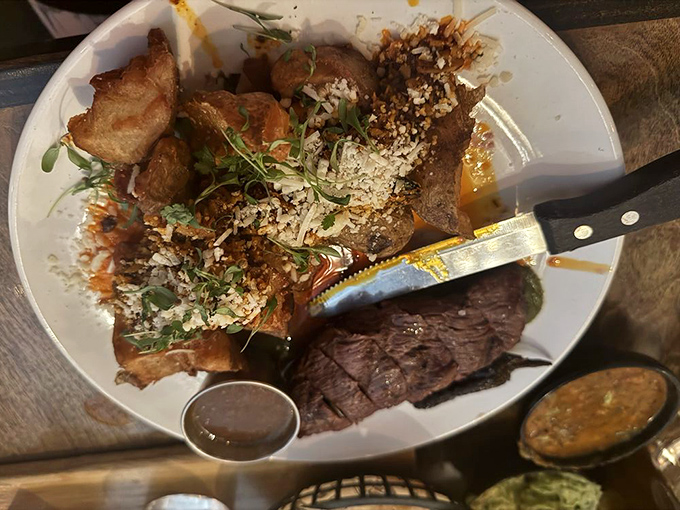 Meat that's been introduced to fire and spice with proper respect&mdash;this carne asada doesn't just satisfy hunger, it creates food memories.