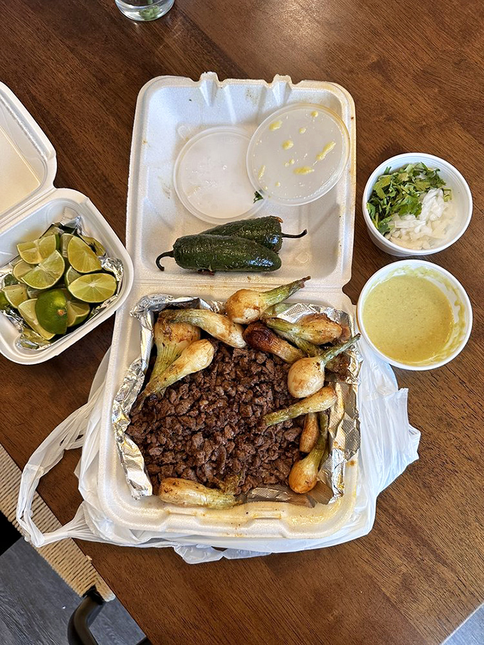 Who knew a BBQ joint in Tennessee could nail Mexican flavors? Those grilled onions and perfectly seasoned beef are no accident.