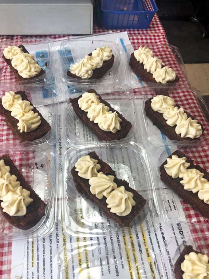 These chocolate brownies topped with cream cheese frosting aren't just desserts, they're edible therapy after a long week. Worth every delicious calorie.