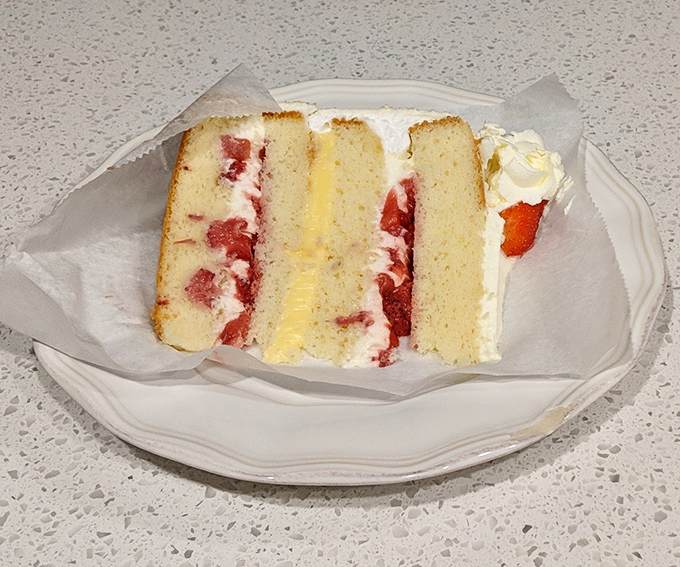 Not just dessert, but a celebration on a plate—layers of cake, cream, and fruit that would make your Italian grandmother weep with joy.