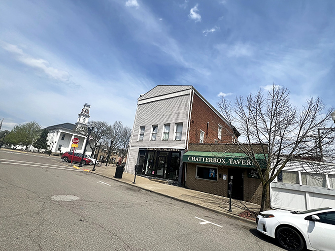 The Chatterbox Tavern lives up to its name as the place where local news travels faster than the internet, and everyone's retirement story gets told.