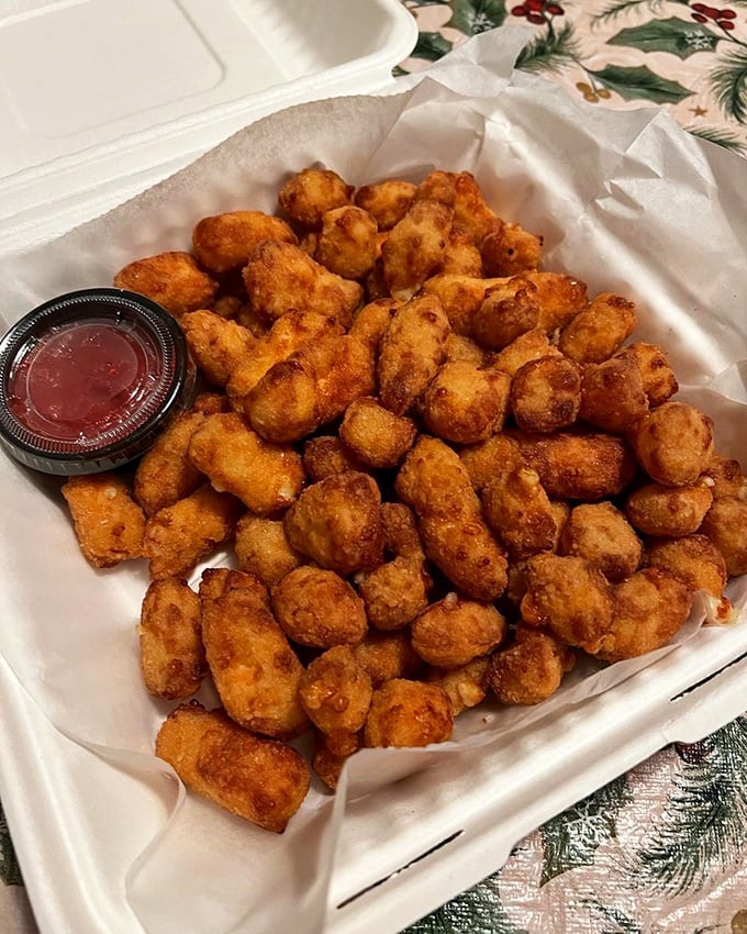 These cheese curds don't squeak &ndash; they sing. Wisconsin's finest dairy achievement gets the golden-fried treatment it deserves.