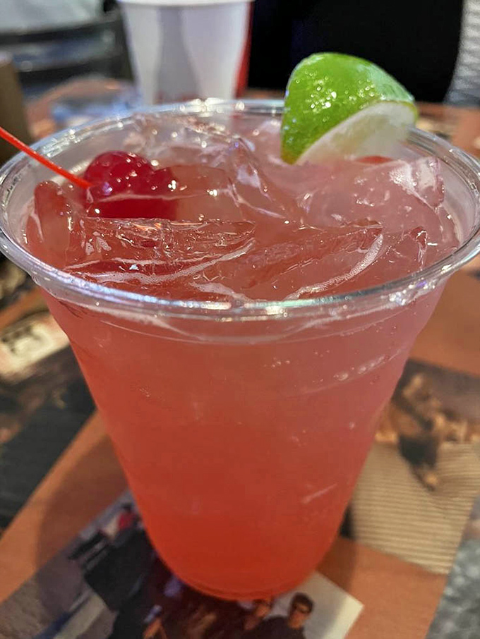 That cherry lime crush isn't just a drink; it's summer in a cup, the kind of refreshment that makes Delaware heat waves bearable.