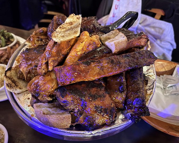 This platter looks like it raided a barnyard and nobody's complaining &ndash; pure protein paradise on display.