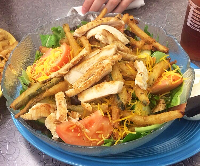 A chicken salad that answers the eternal question: "Can salad be both healthy and completely satisfying?" with a resounding yes.