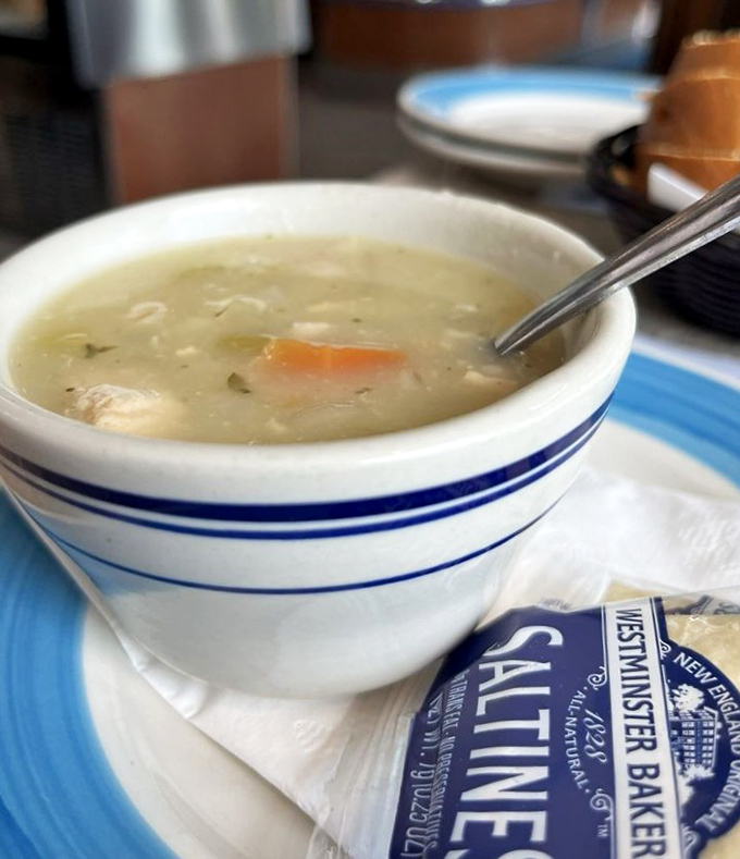 A steaming bowl of chicken barley soup that doesn't just warm your stomach&mdash;it hugs your soul on a Connecticut winter day.