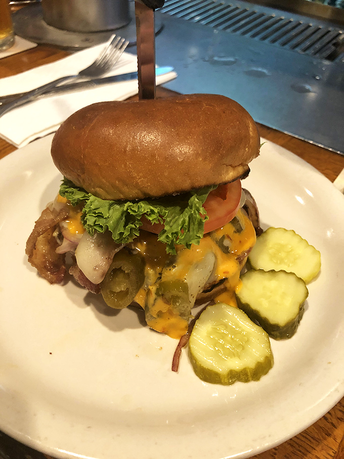This burger isn't trying to reinvent the wheel &ndash; it's just executing the classics with pickle-garnished perfection.