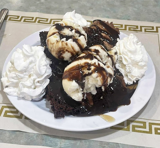 Chocolate cake &agrave; la mode that doesn't just end a meal&mdash;it creates a memory worth the extra treadmill time tomorrow.