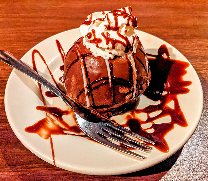 A chocolate dessert that doesn't just satisfy your sweet tooth&mdash;it throws a party for it, complete with whipped cream and chocolate drizzle confetti.