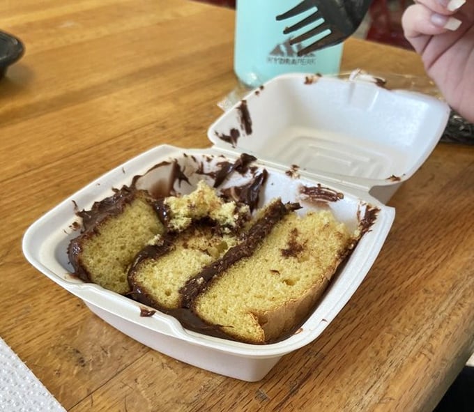 Chocolate cake that doesn't need to show off. In a world of over-decorated desserts, this honest slice keeps it real.