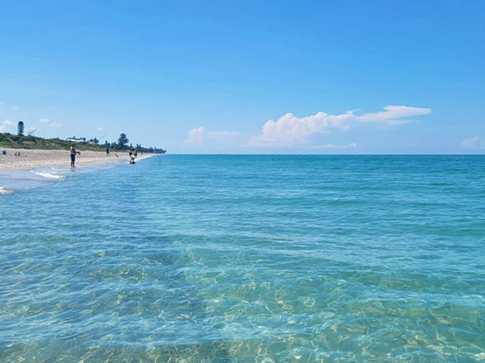 Crystal-clear water so pristine you'd swear someone's been out here with Windex all morning.