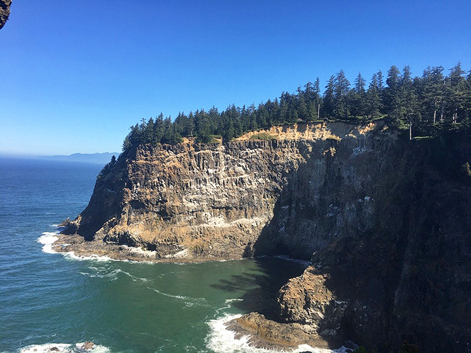 Dramatic cliffs that would make even the most seasoned Game of Thrones location scout whistle in appreciation. Nature showing off again.