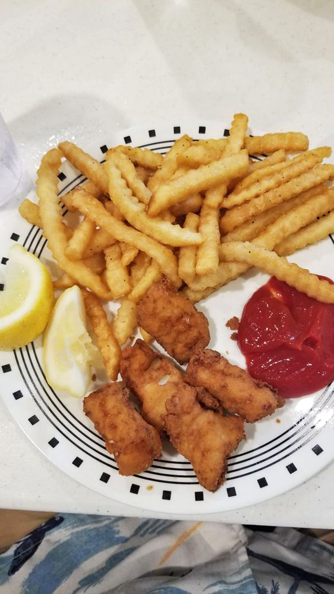 Cod nuggets and seasoned fries that'll make you question everything you thought about fish dishes.