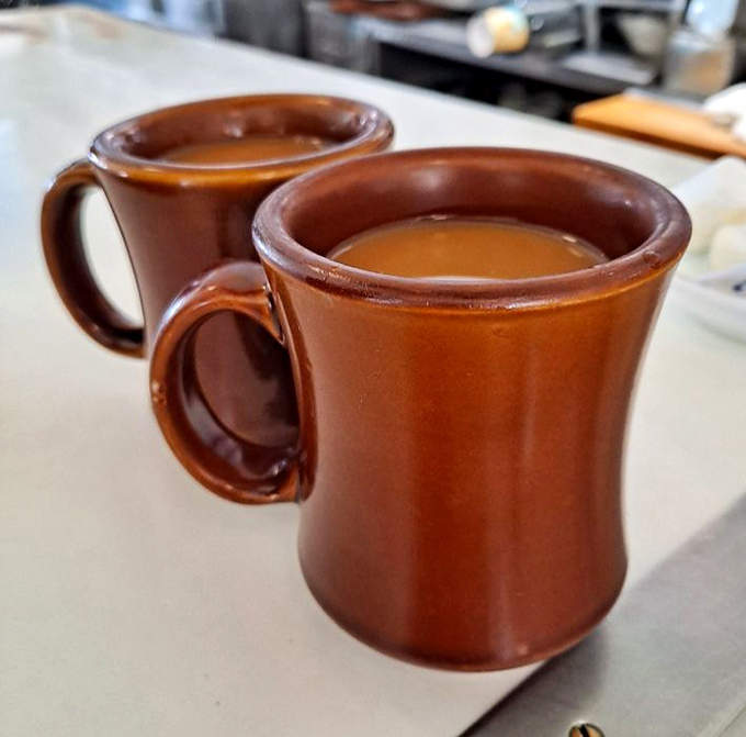 These aren't just coffee mugs &ndash; they're ceramic time machines, delivering the same honest brew that's fueled Wellsboro mornings for decades.