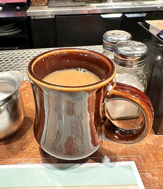 Their coffee comes in mugs substantial enough to warm both hands on a chilly Portland morning. This isn't just caffeine&mdash;it's liquid motivation.