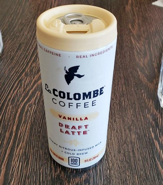 Even their coffee comes with credentials. La Colombe's Vanilla Draft Latte is the liquid equivalent of finding an extra $20 in your winter coat pocket.