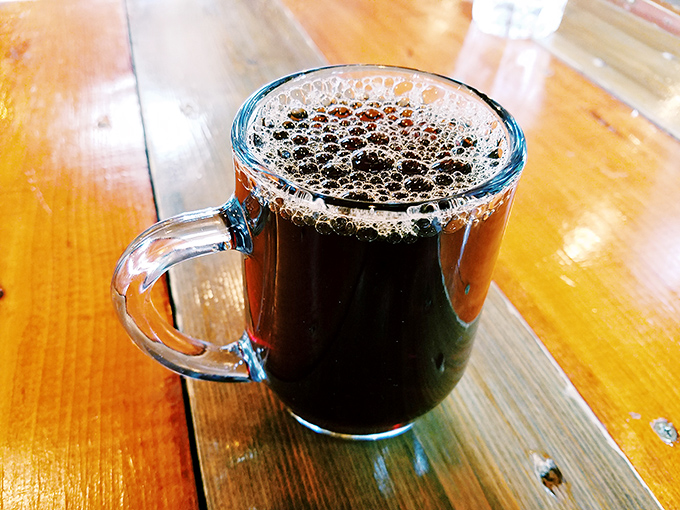 Coffee so dark and mysterious it could star in its own film noir, with a supporting cast of caffeine that'll keep you buzzing.