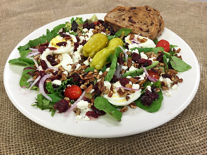 This isn't just a salad; it's what happens when vegetables decide to dress up and go somewhere fancy.