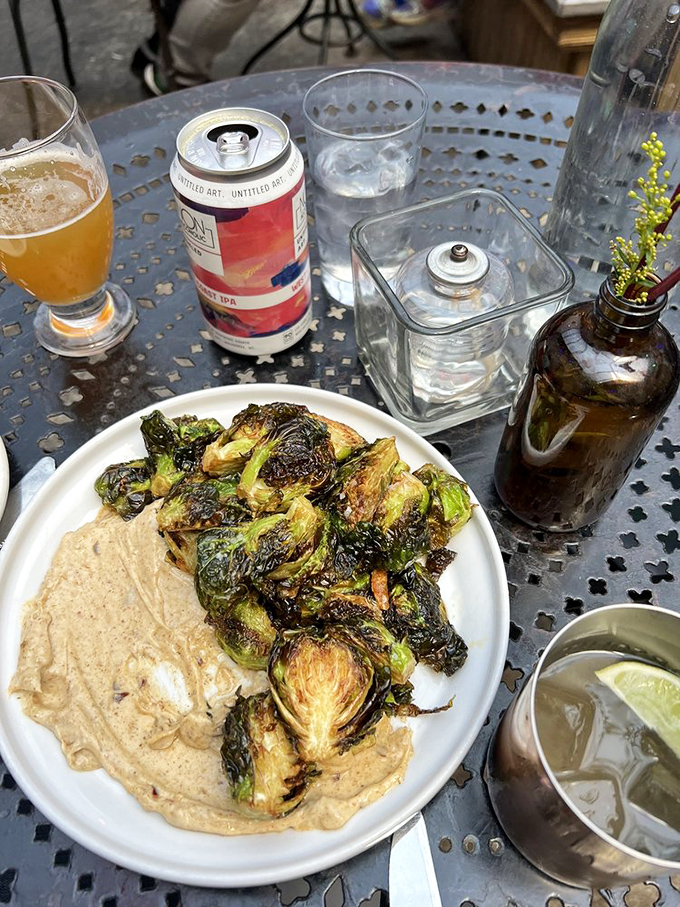 Brussels sprouts so good they'll make you forget all those childhood dinner table standoffs. Crispy, savory, and utterly transformed from their maligned past.