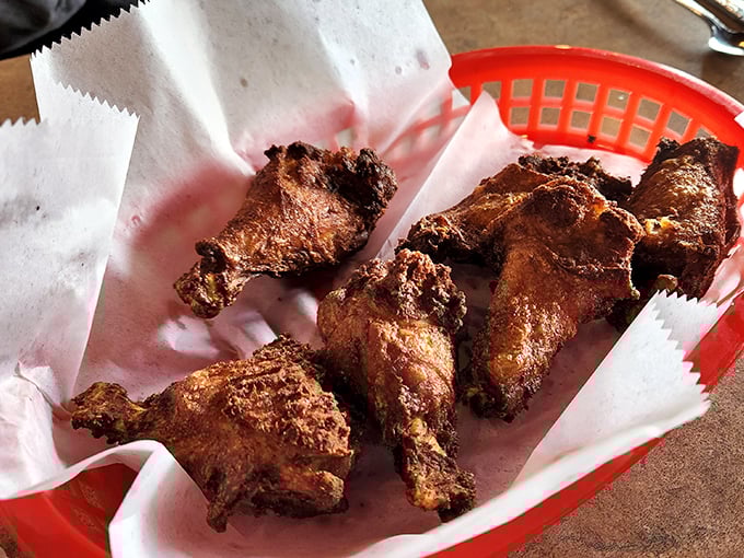 These aren't just wings; they're crispy proof that sometimes the simplest preparations yield the most satisfying results. No foam or fancy plating required.