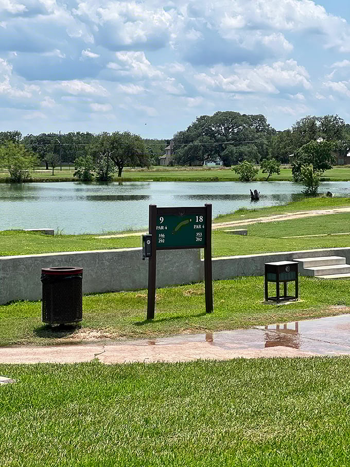 Perfect family fun awaits at this well-maintained park where kids play safely outdoors.