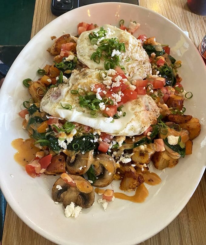 When breakfast becomes an art form, every bite reveals another layer of delicious complexity and care.