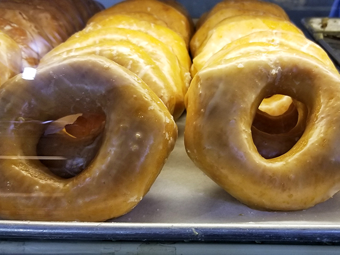 These golden glazed donuts aren't just breakfast&mdash;they're edible sunshine with a hole in the middle.