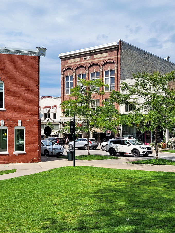 These brick beauties have witnessed generations of Petoskey life, their storefronts evolving while their character remains steadfast.