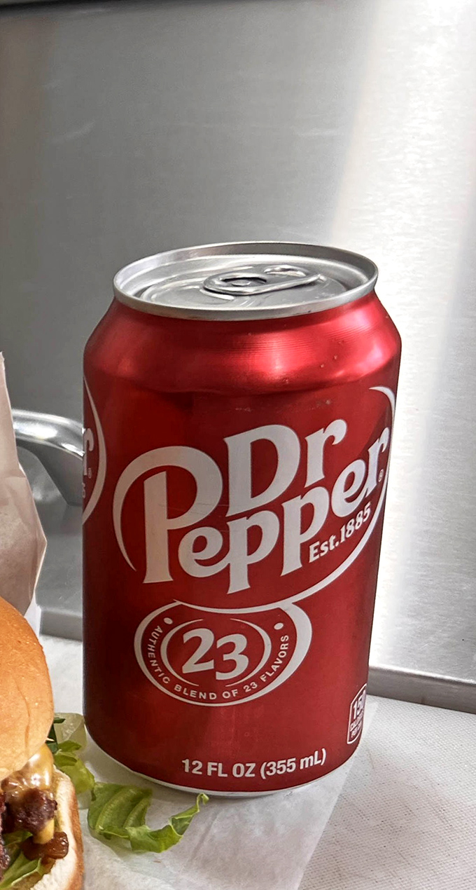 Every great burger deserves a proper sidekick. Dr Pepper's 23 flavors make it the Robin to your Batman burger.