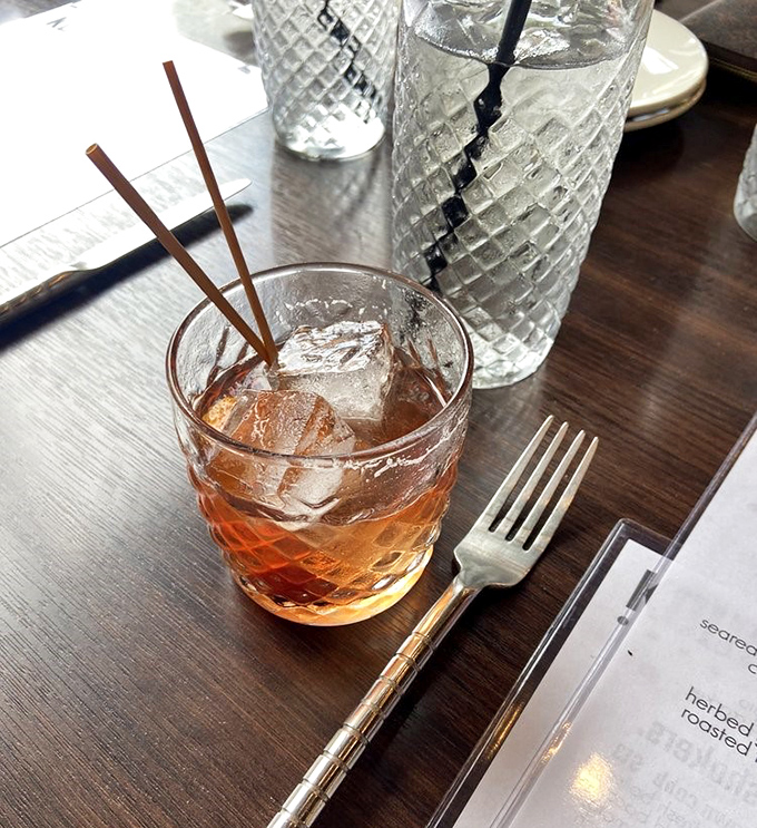 Even the drinks at nearby establishments complement the Kono's experience. A perfect post-breakfast libation to extend your Pacific Beach morning.