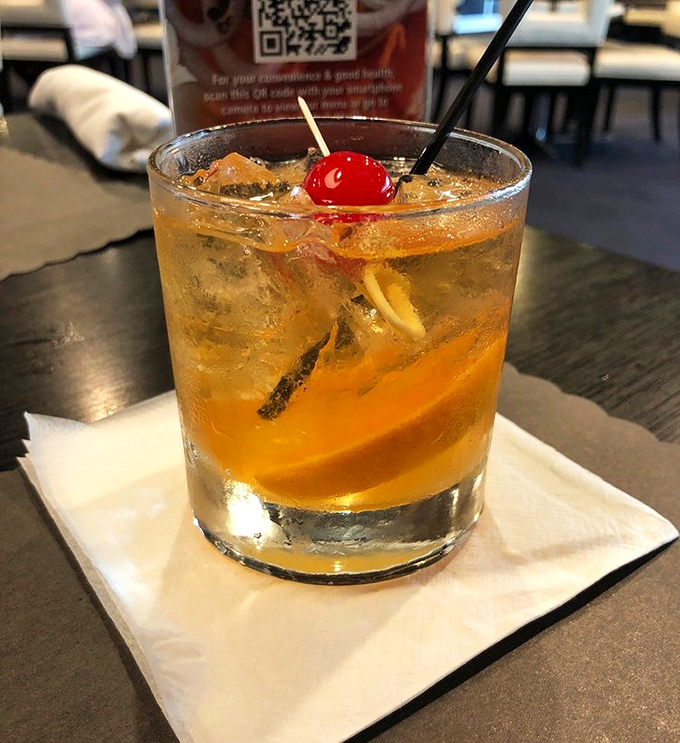 8. drinkAn old fashioned with a cherry on top&mdash;because sometimes adulting deserves a reward with a side of nostalgia.