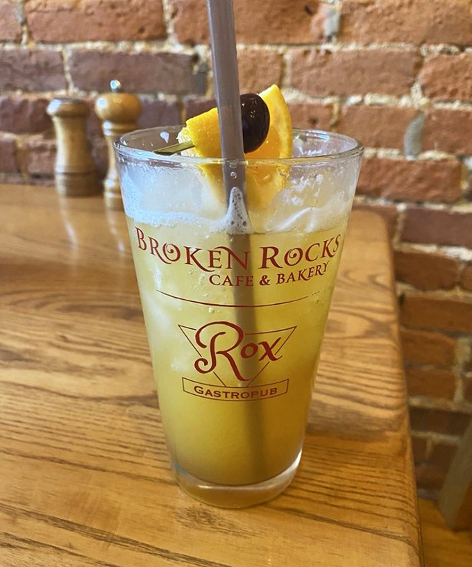 A refreshing beverage that says "vacation" even on a Tuesday. That lemon and cherry garnish isn't just pretty&mdash;it's the exclamation point on a perfect sip.