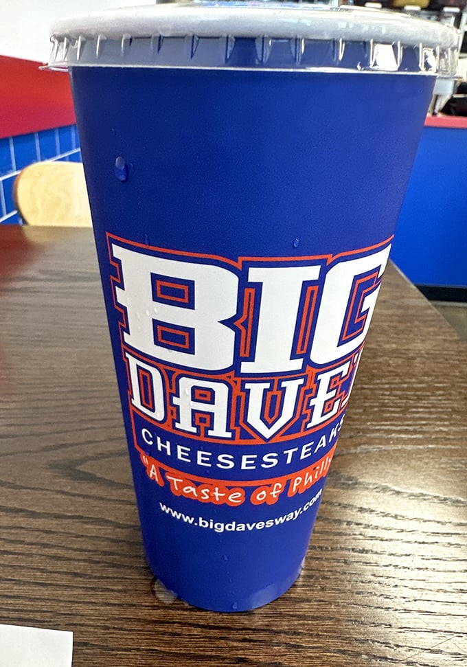 The cup says it all&mdash;this is Big Dave's territory. Even the beverages wear team colors in this temple of Philadelphia-inspired sandwich worship.