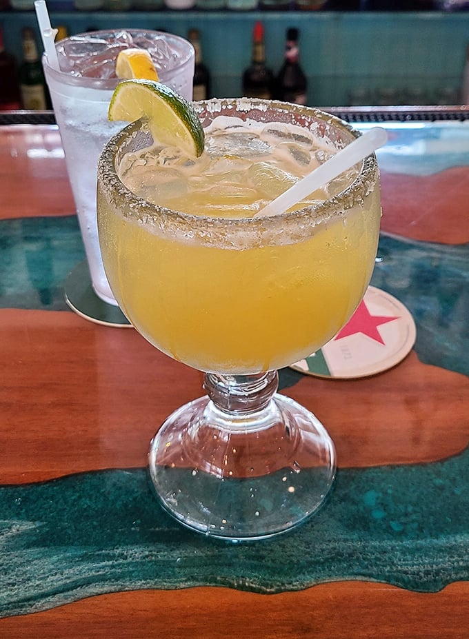 That margarita isn't just a drink&mdash;it's liquid Florida sunshine with a salt rim and a lime smile, beckoning you to slow down.