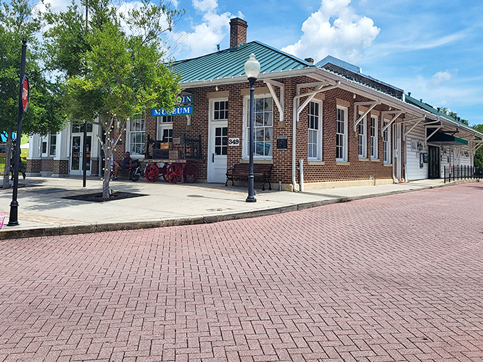 All aboard the history express! The former railroad station now houses Dunedin's fascinating museum, where the past comes alive without the uncomfortable train seats.
