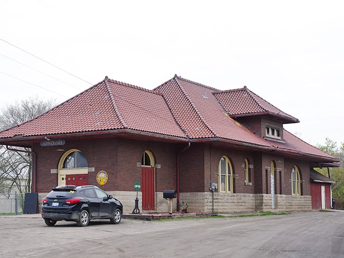 This isn't just a train station &ndash; it's Owosso's architectural love letter to an era when railway arrivals were the highlight of the day.