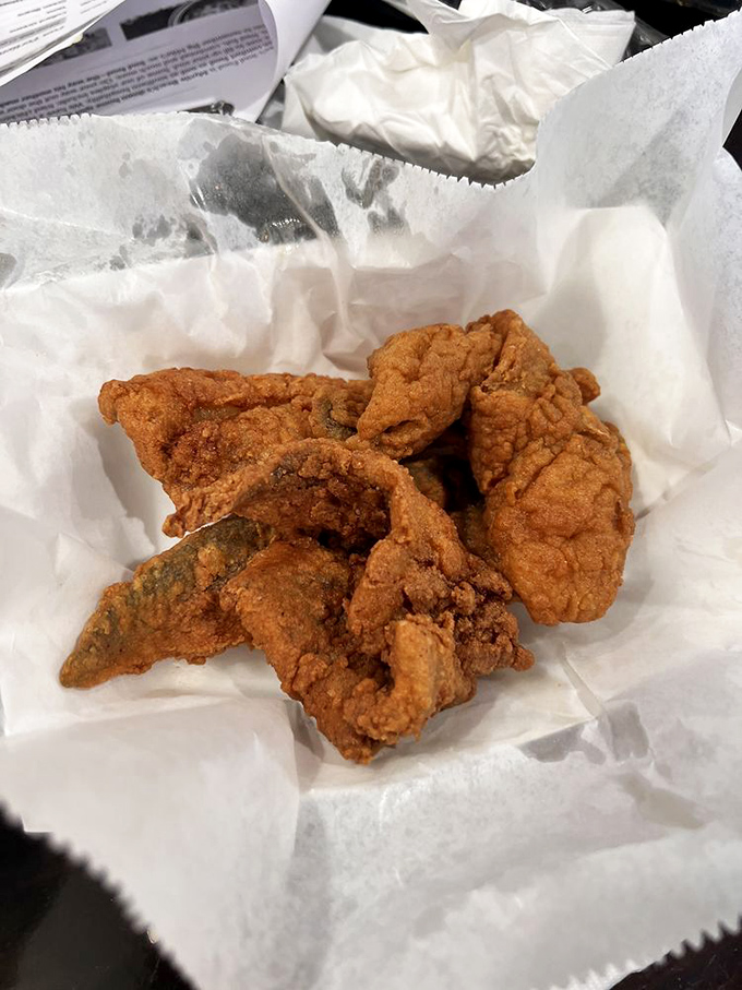 Crispy fried fish that doesn't need fancy sauces or pretentious plating&mdash;just honest cooking that lets the main attraction shine.