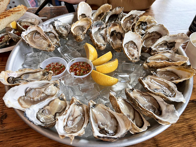 These glistening oysters on the half shell are the ocean's perfect appetizer&mdash;briny, sweet, and needing nothing more than a squeeze of lemon and maybe a drop of mignonette.