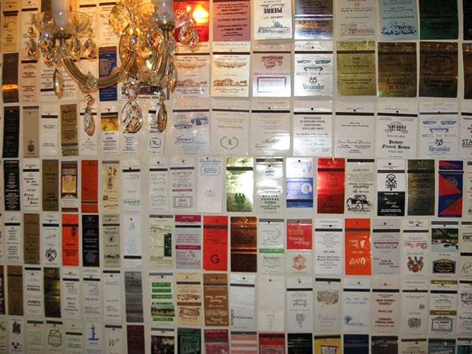 A collection of funeral home matchbooks reminds us that even the business of death once had promotional swag.