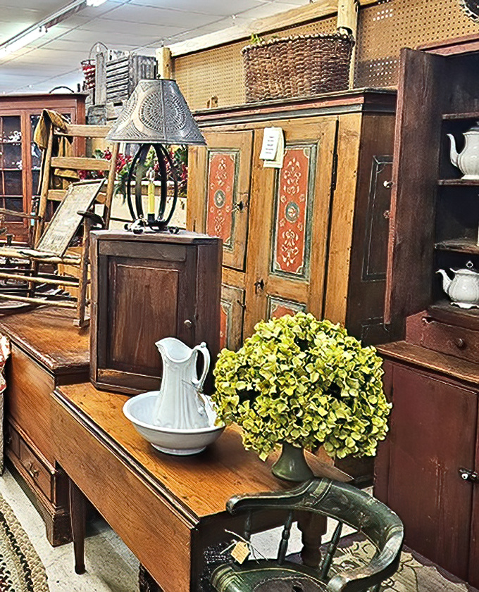 Furniture built when "assembly required" meant hiring a master craftsman, not finding an Allen wrench.