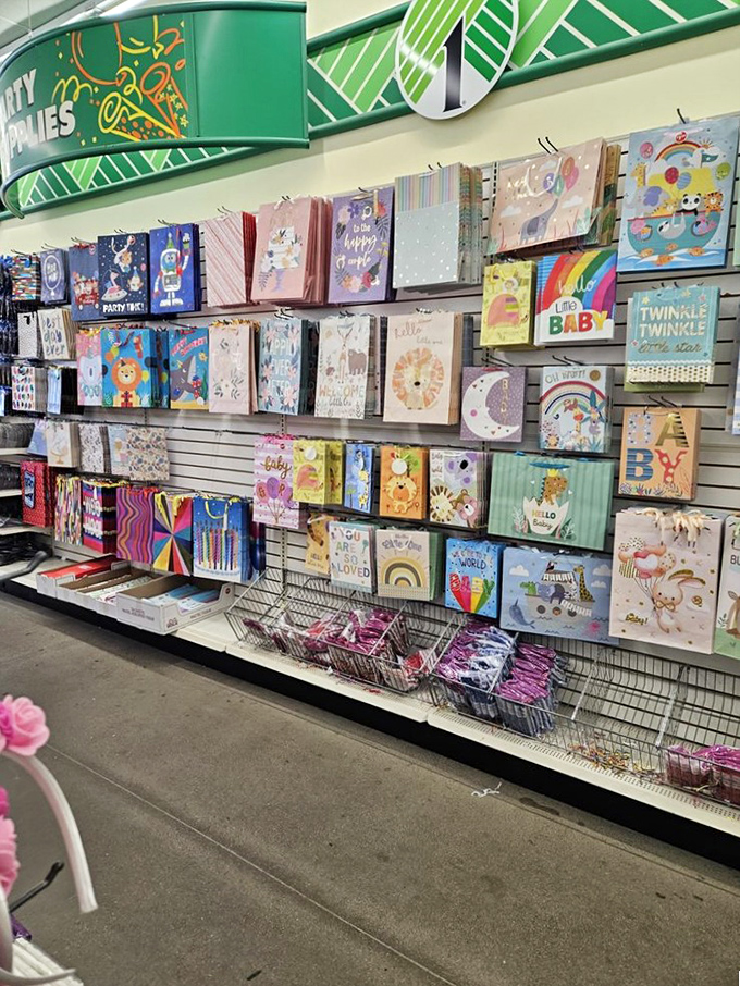 Gift bags so pretty you'll question why anyone pays more elsewhere. The perfect vessels for presents that cost more than their wrapping.