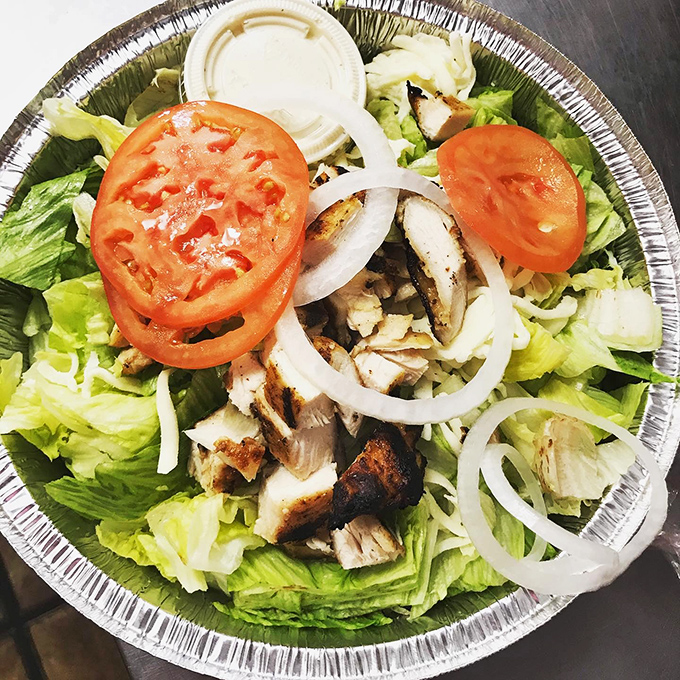 Even the salads at Little Joe's mean business&mdash;this isn't some dainty appetizer, but a hearty meal that happens to include lettuce.