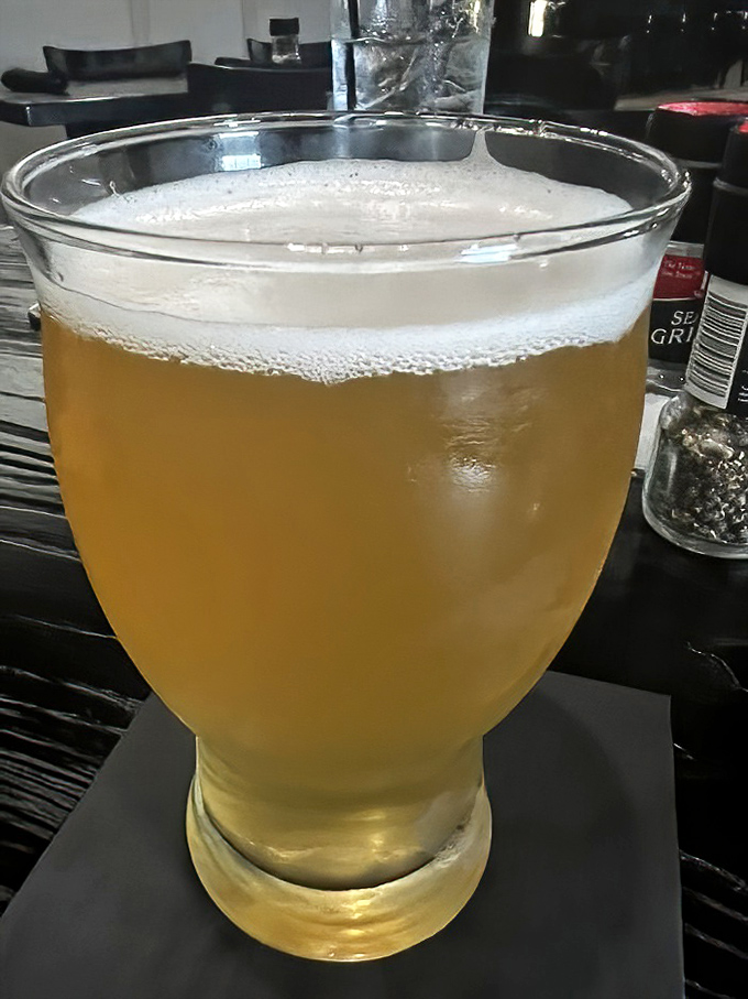 A perfectly poured IPA that pairs with everything, because sometimes beer is the answer to life's questions.