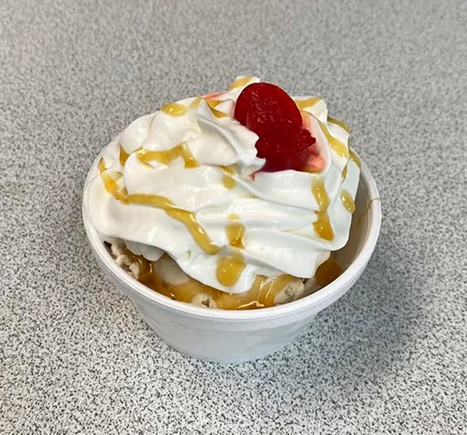 This sundae doesn't need Instagram filters &ndash; that caramel drizzle and cherry on top have been causing food envy since before hashtags existed.