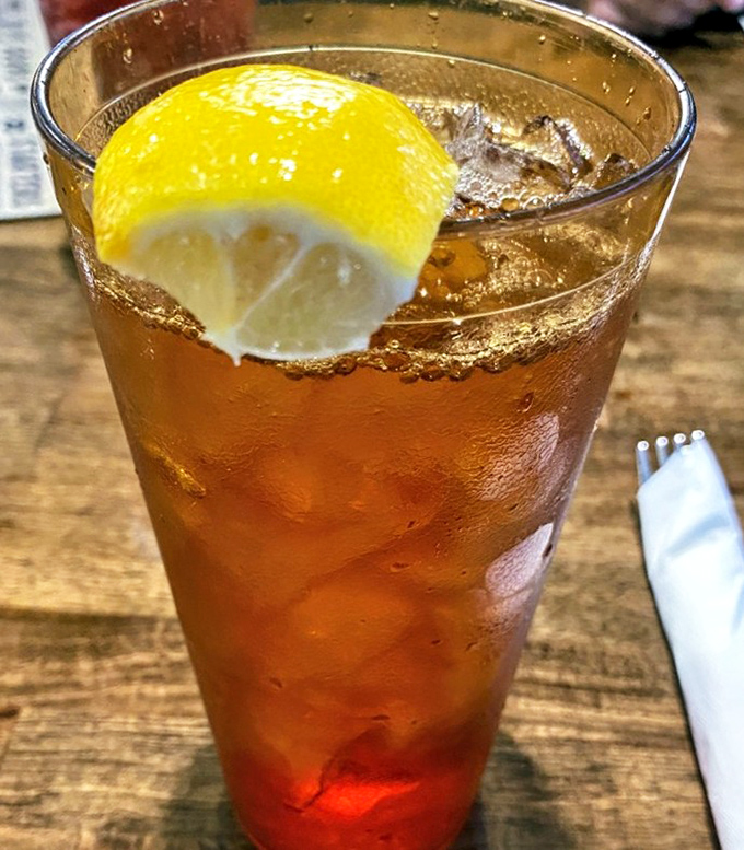 Sweet tea so perfectly amber and refreshing, it's practically the unofficial state beverage of Florida &ndash; liquid sunshine in a glass.