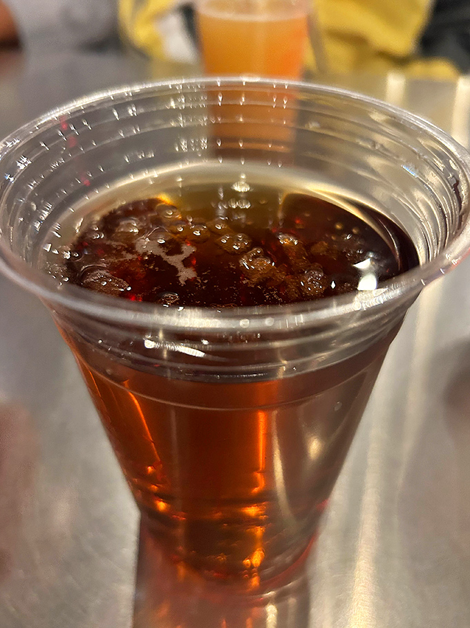 Sweet tea in the South isn't just a beverage—it's practically a constitutional right, and the perfect companion to spice-laden chicken.