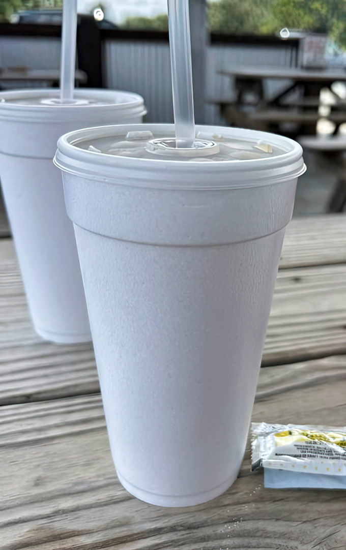 Sweet tea in Georgia isn't just a beverage, it's practically a constitutional right &ndash; served properly in a styrofoam chalice of Southern hospitality.