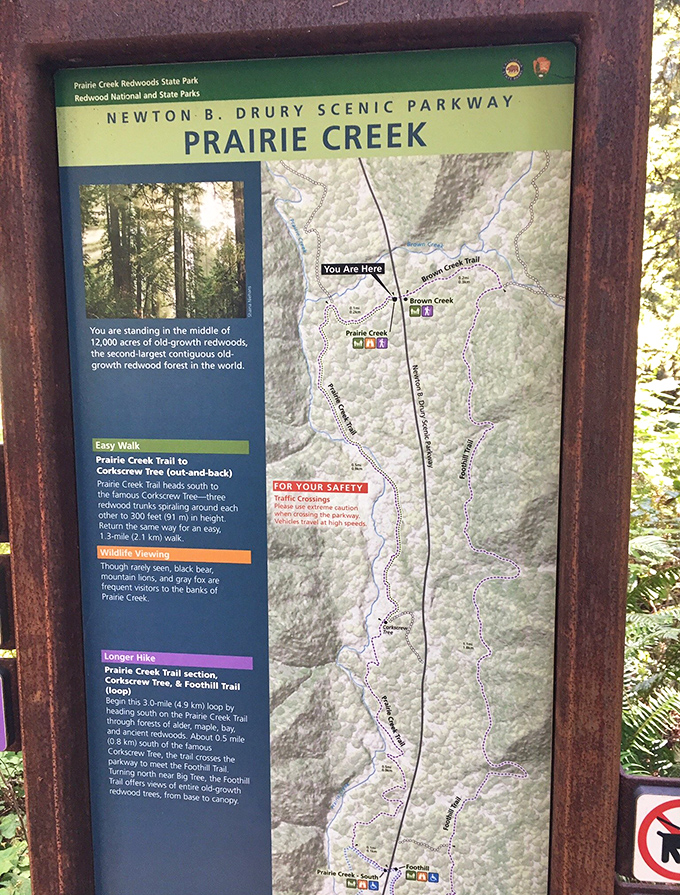 "You are here" – surrounded by 12,000 acres of living history. Maps can show the way, but can't capture the wonder.