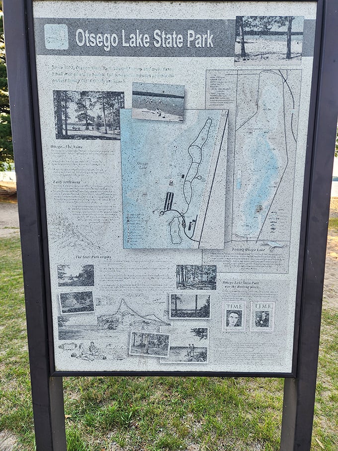 The park's story in one frame—history, maps, and information for those who prefer planning to wandering.