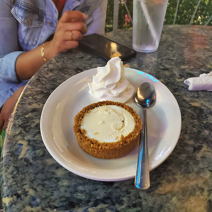 Key lime pie that captures Florida sunshine in every bite. That graham cracker crust deserves its own fan club.